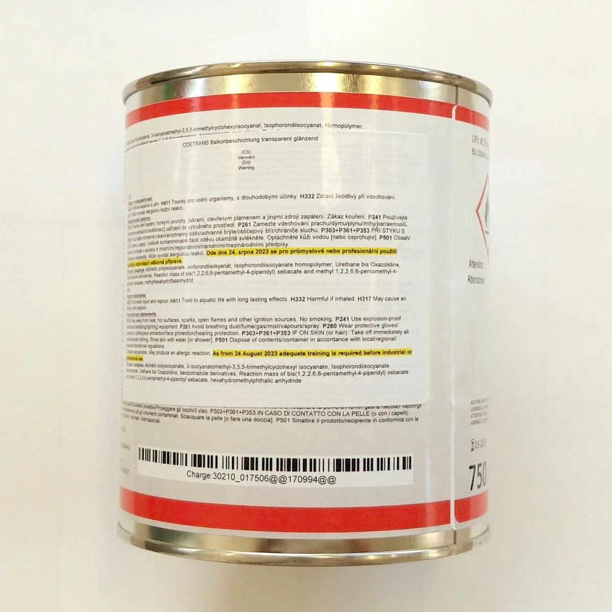 Splinter-shield lacquer 750ml – VS Glass Products