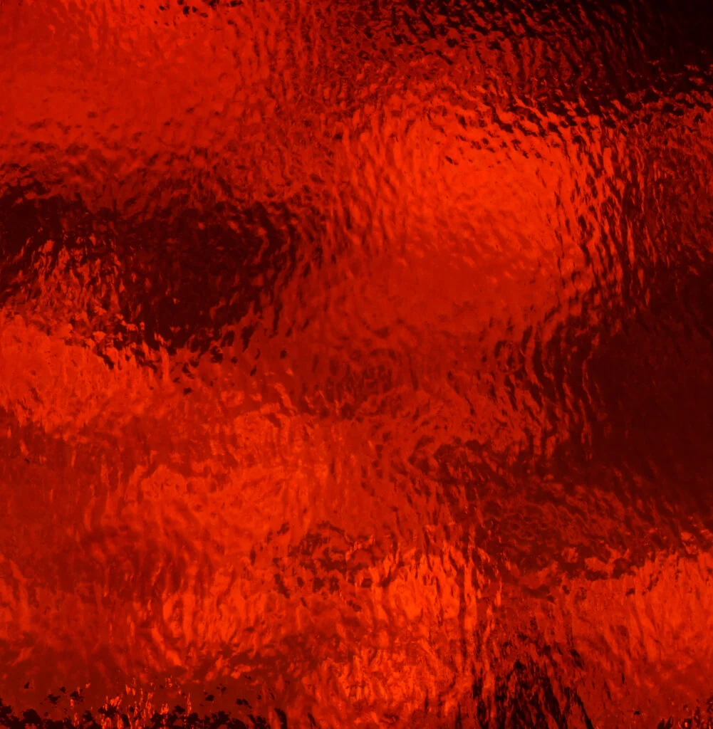 SPECTRUM 152RR-F TEXTURE Ruby Red Rough Rolled Fusible – VS Glass Products