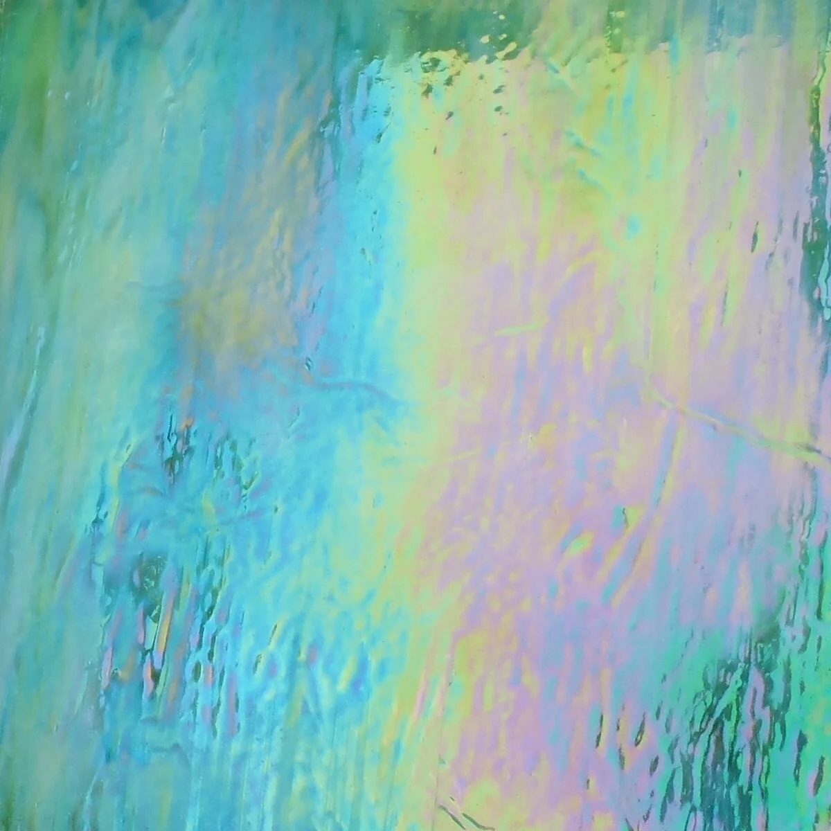 Dalian blue green opalescent iridescent – VS Glass Products